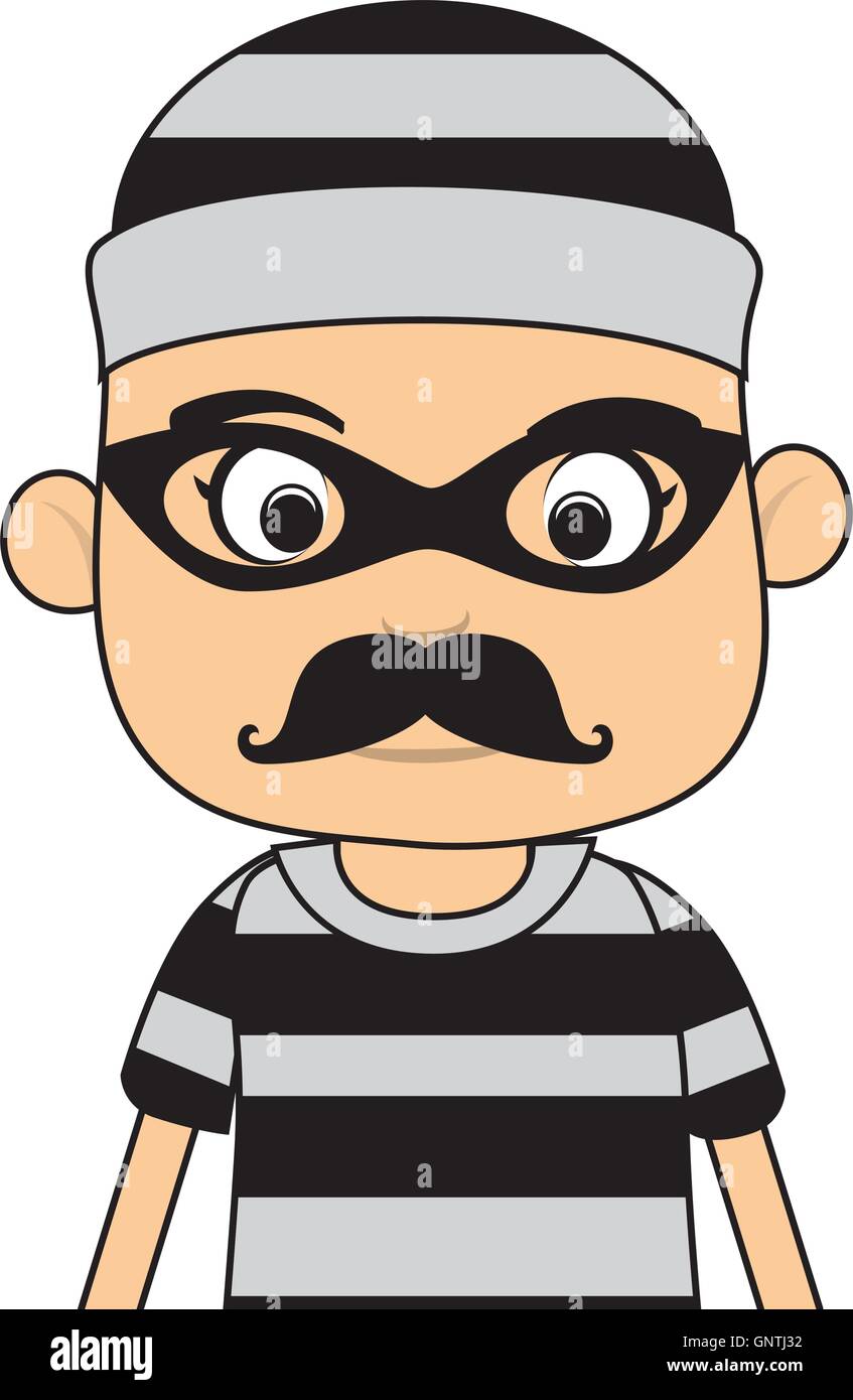 icon man criminal thief stealing isolated Stock Vector Image & Art - Alamy