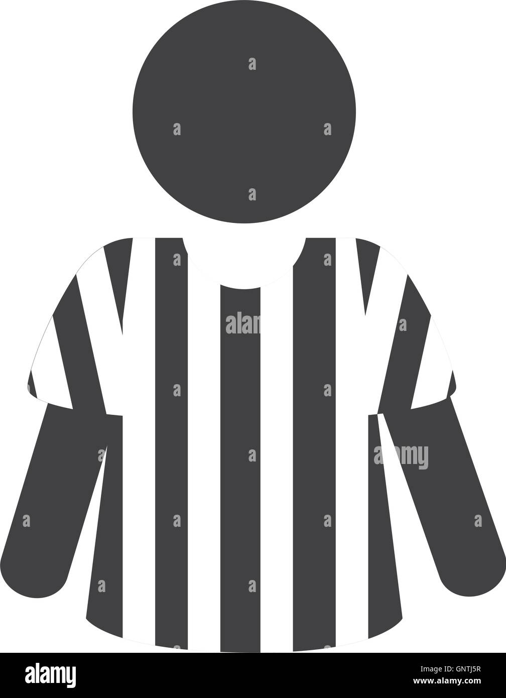 icon referee football american Stock Vector Image & Art - Alamy