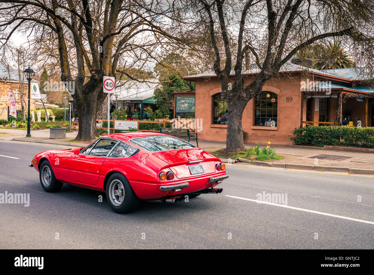 Driving a classic ferrari hi-res stock photography and images - Alamy