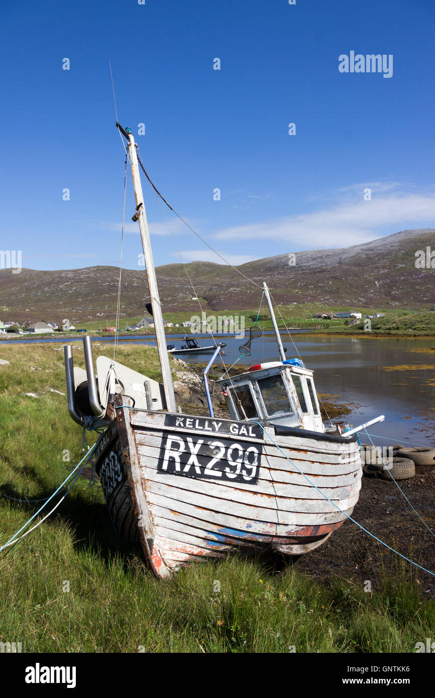 The Kelly Gal at Leverburgh, Isle of Harris, Western Isles, Outer ...
