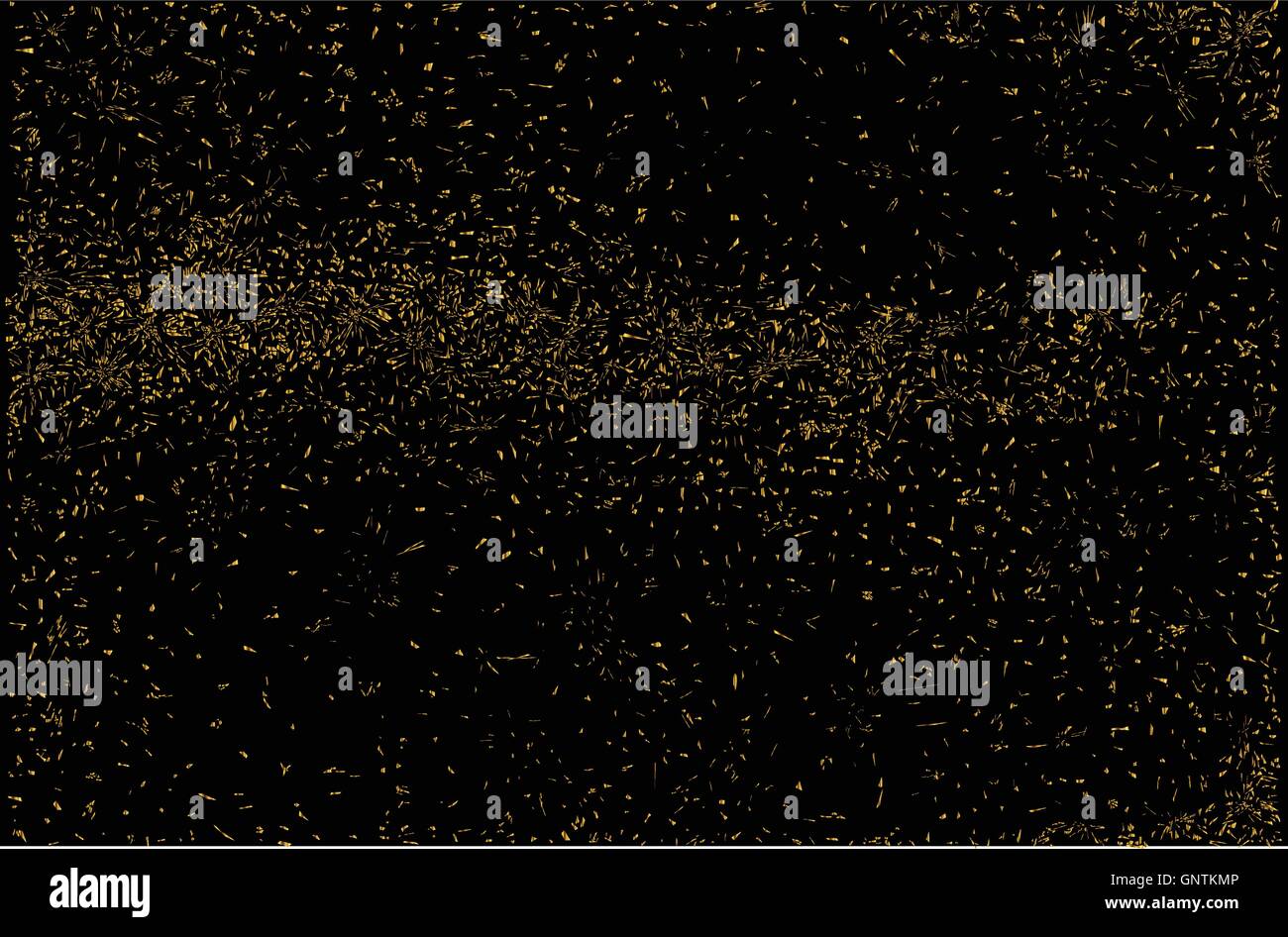 A black and gold fleck type background Stock Vector Image & Art - Alamy