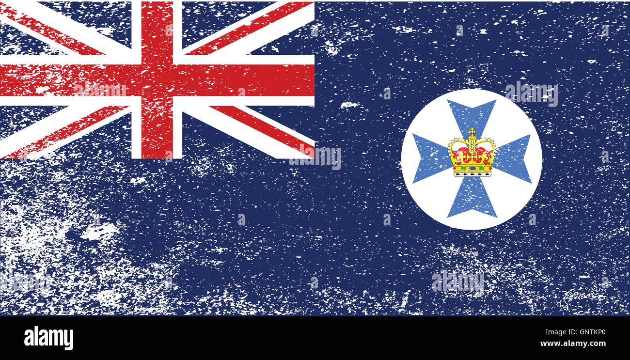 Queensland flag hi-res stock photography and images - Alamy