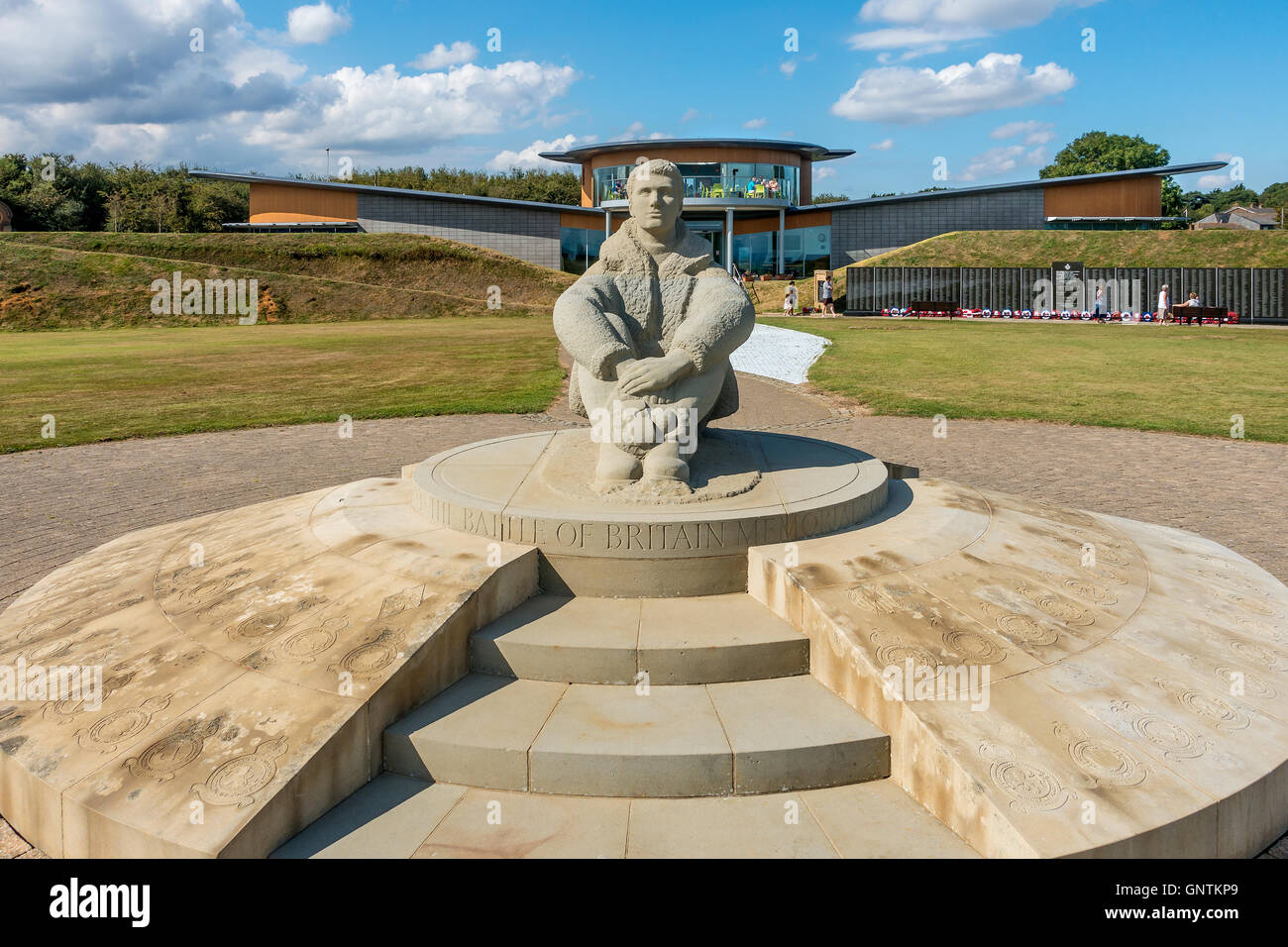 Battle of Britain Memorial Capel le Ferne Folkestone Kent Stock Photo ...