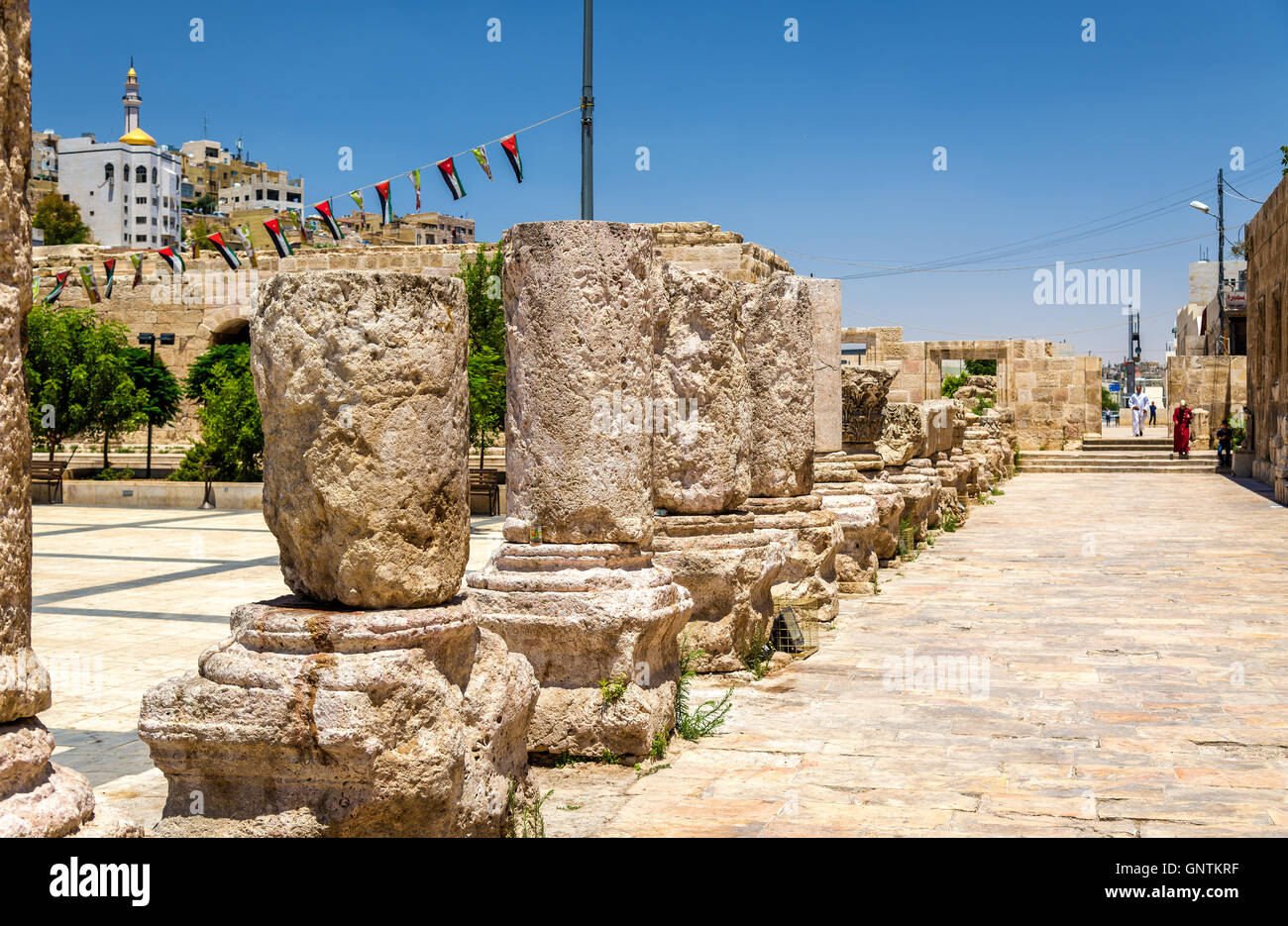 Amman roman amphitheatre hi-res stock photography and images - Alamy