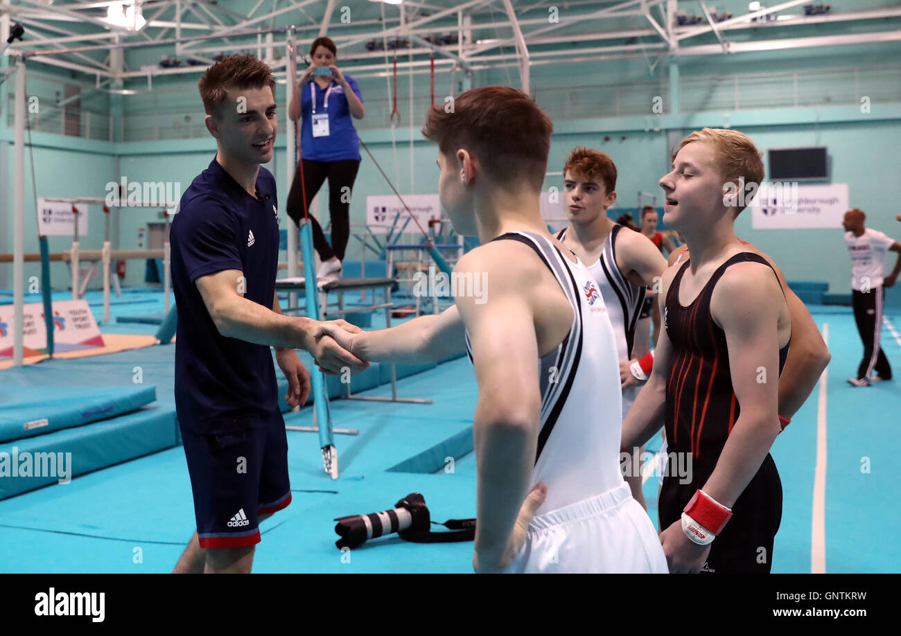 Max Whitlock performs a masterclass in Gymnastics for athletes on day ...