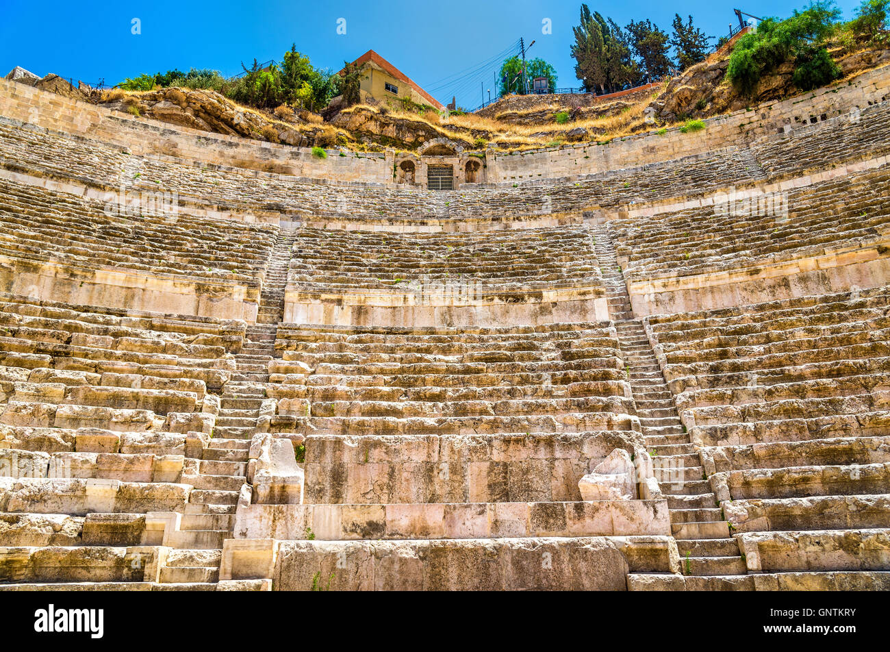 Amman roman amphitheatre hi-res stock photography and images - Alamy