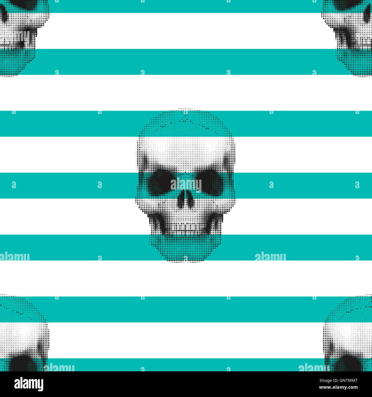 Skull pattern head hi-res stock photography and images - Alamy