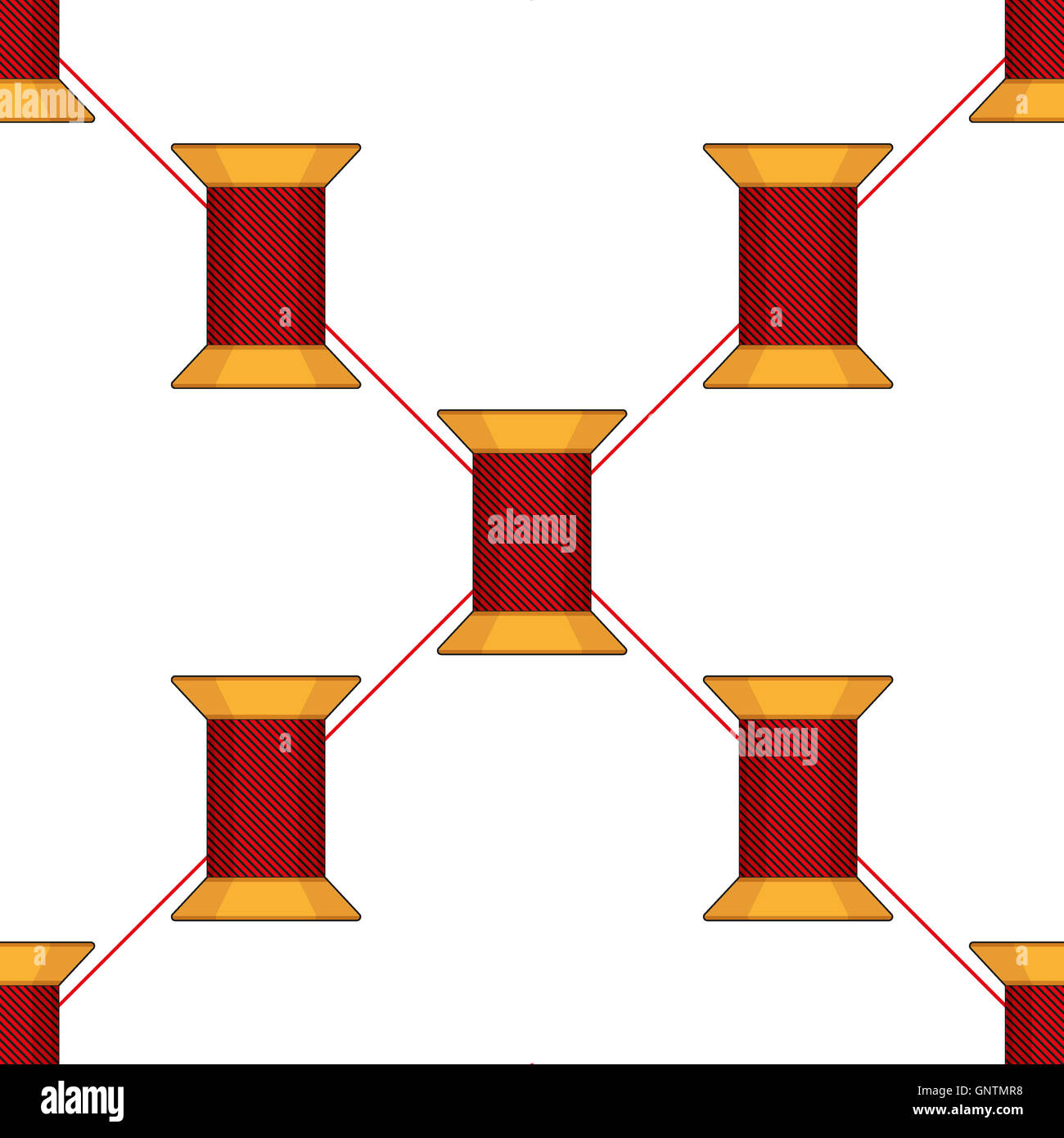 Spool of thread texture seamless pattern Stock Photo - Alamy