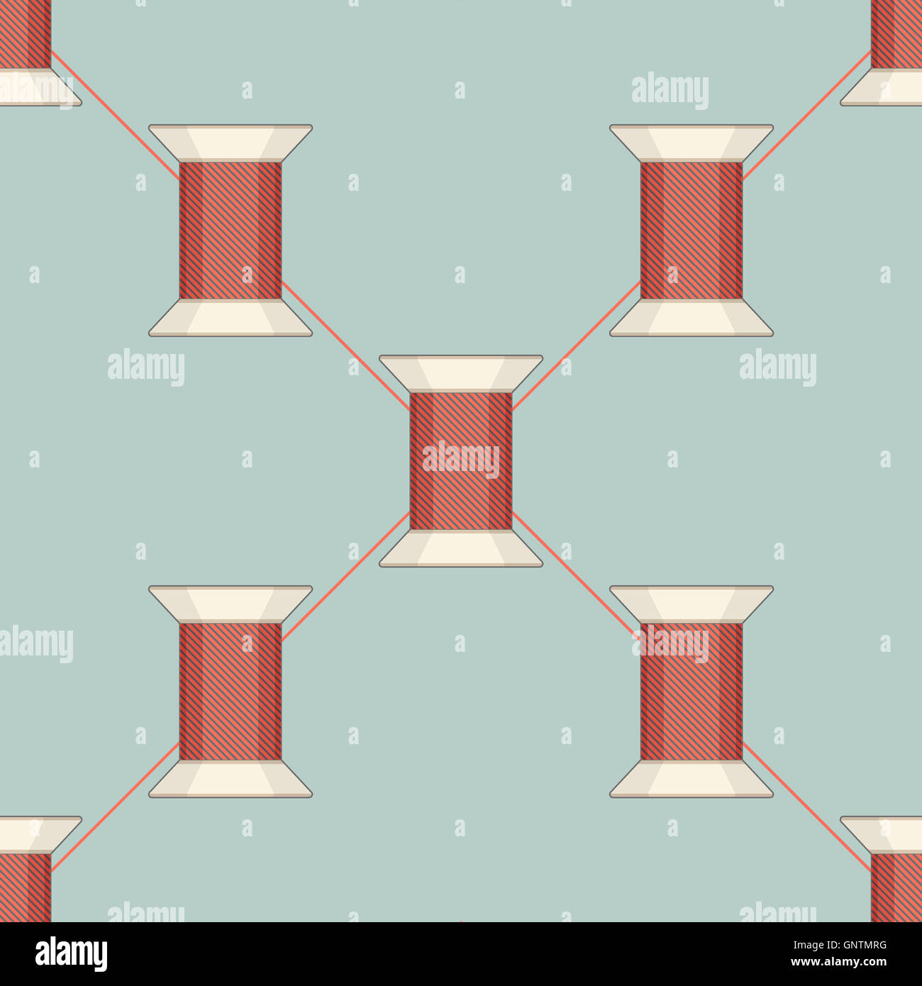 Spool of thread texture seamless pattern Stock Photo - Alamy