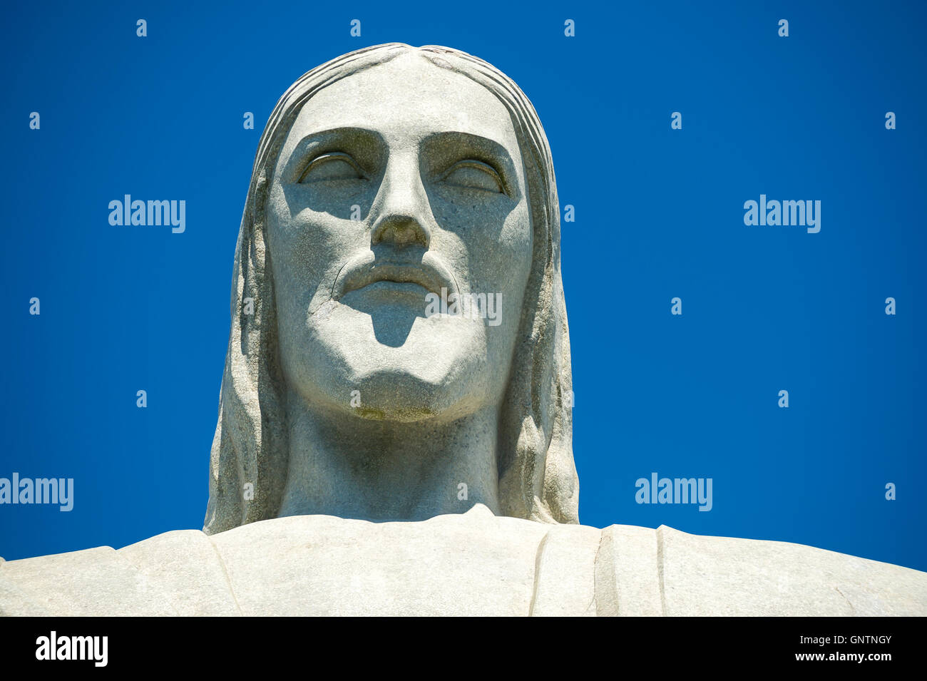 Christ the redeemer face hi-res stock photography and images - Alamy