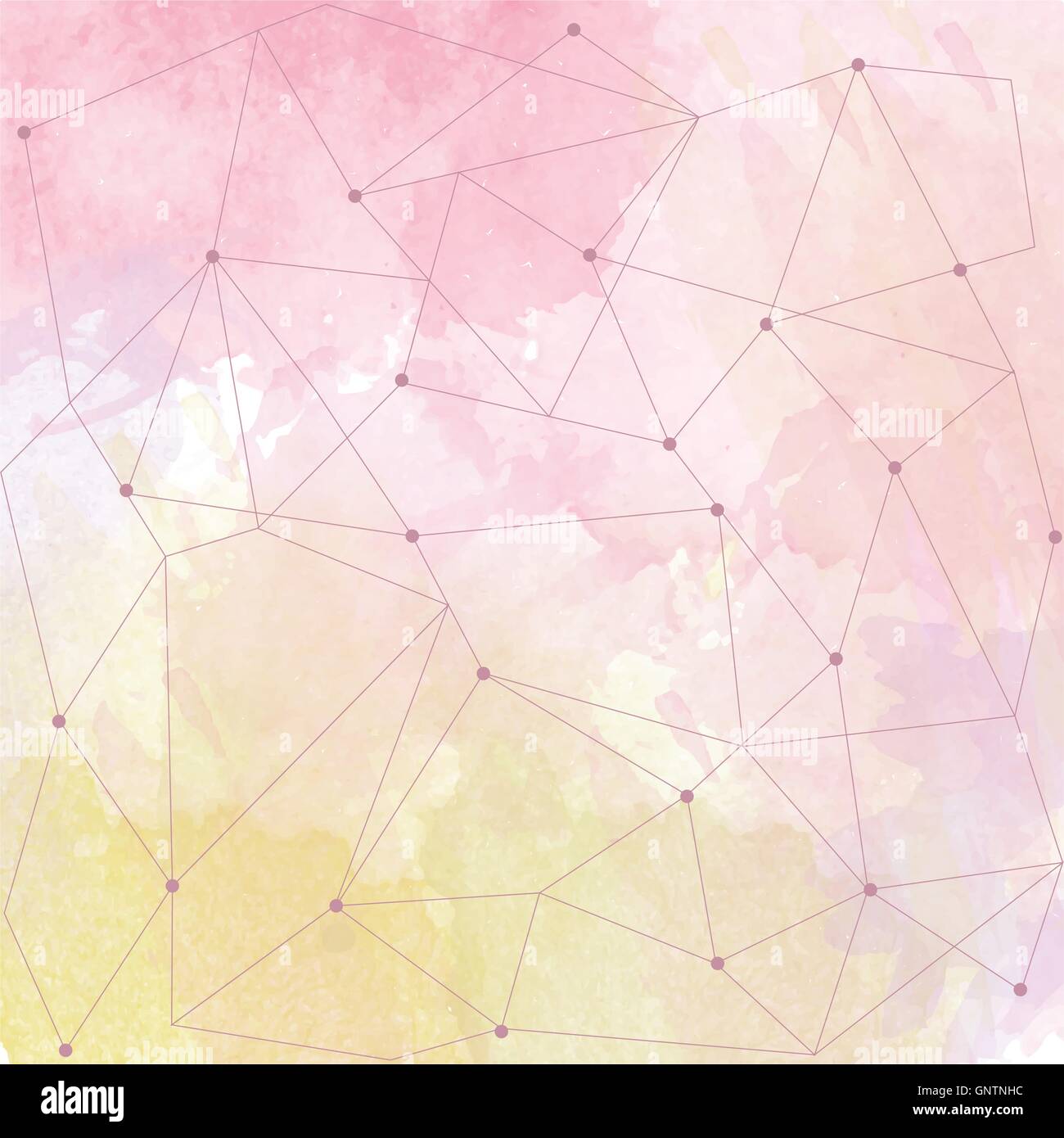 watercolor background with triangle design Stock Vector Image & Art - Alamy