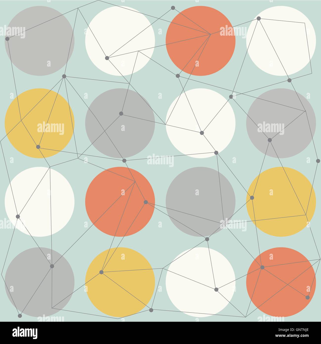 scandinavian geometric modern seamless pattern Stock Vector Image & Art ...