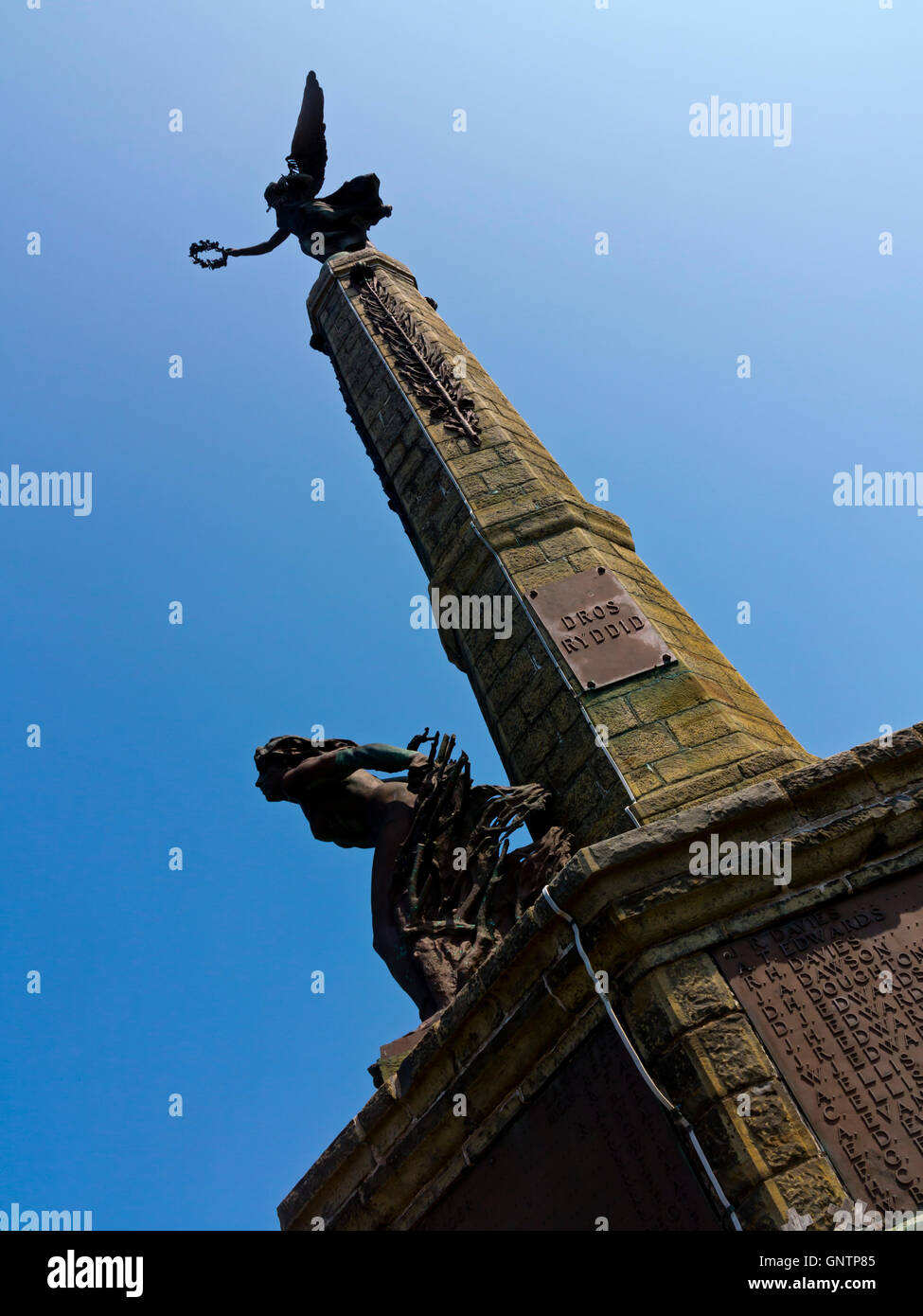 Aberystwyth War Memorial Ceredigion Wales UK built 1923 designed by ...