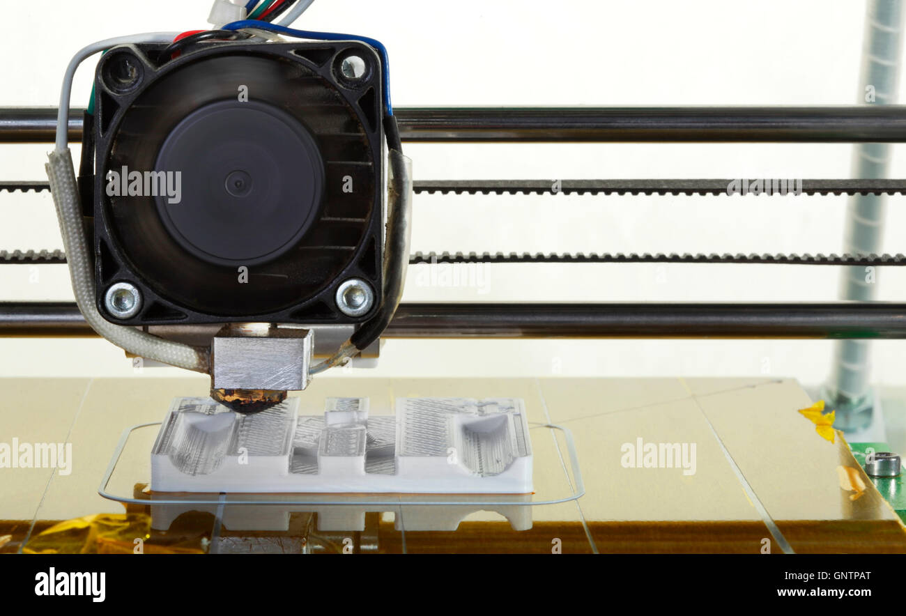 3D Printing Model of Plastic Prototype Replacement Part Cutout Stock ...