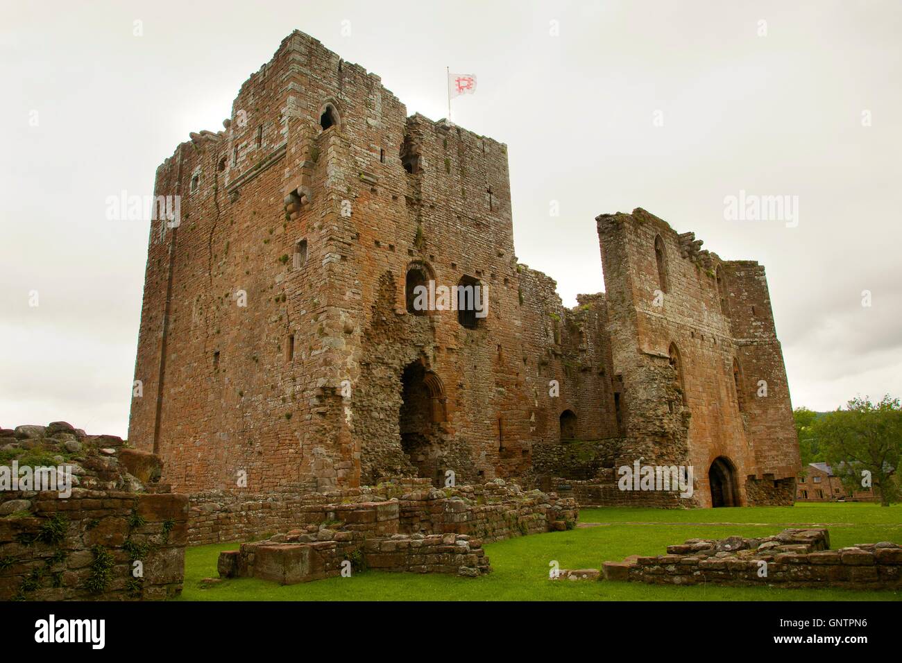 Brougham Castle keep. Penrith, Cumbria, England, United Kingdom, Europe ...