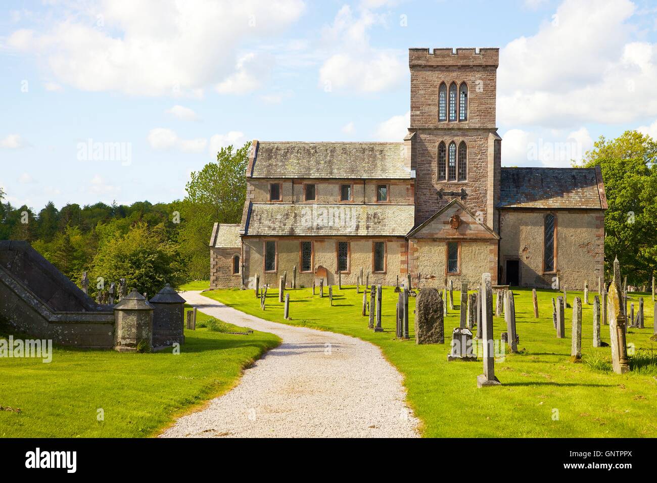 St Michael's Church. Lowther Castle, Lowther, Askham, Penrith, Cumbria ...