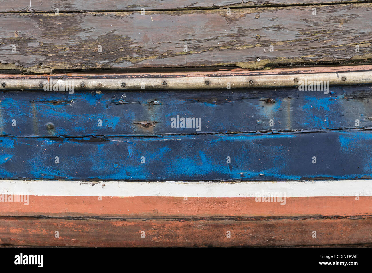 detail of a weathered ships hull Stock Photo - Alamy