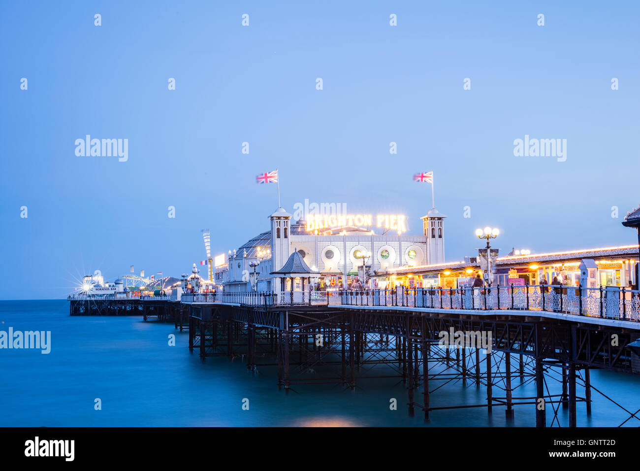 Brighton pier palace hi-res stock photography and images - Alamy