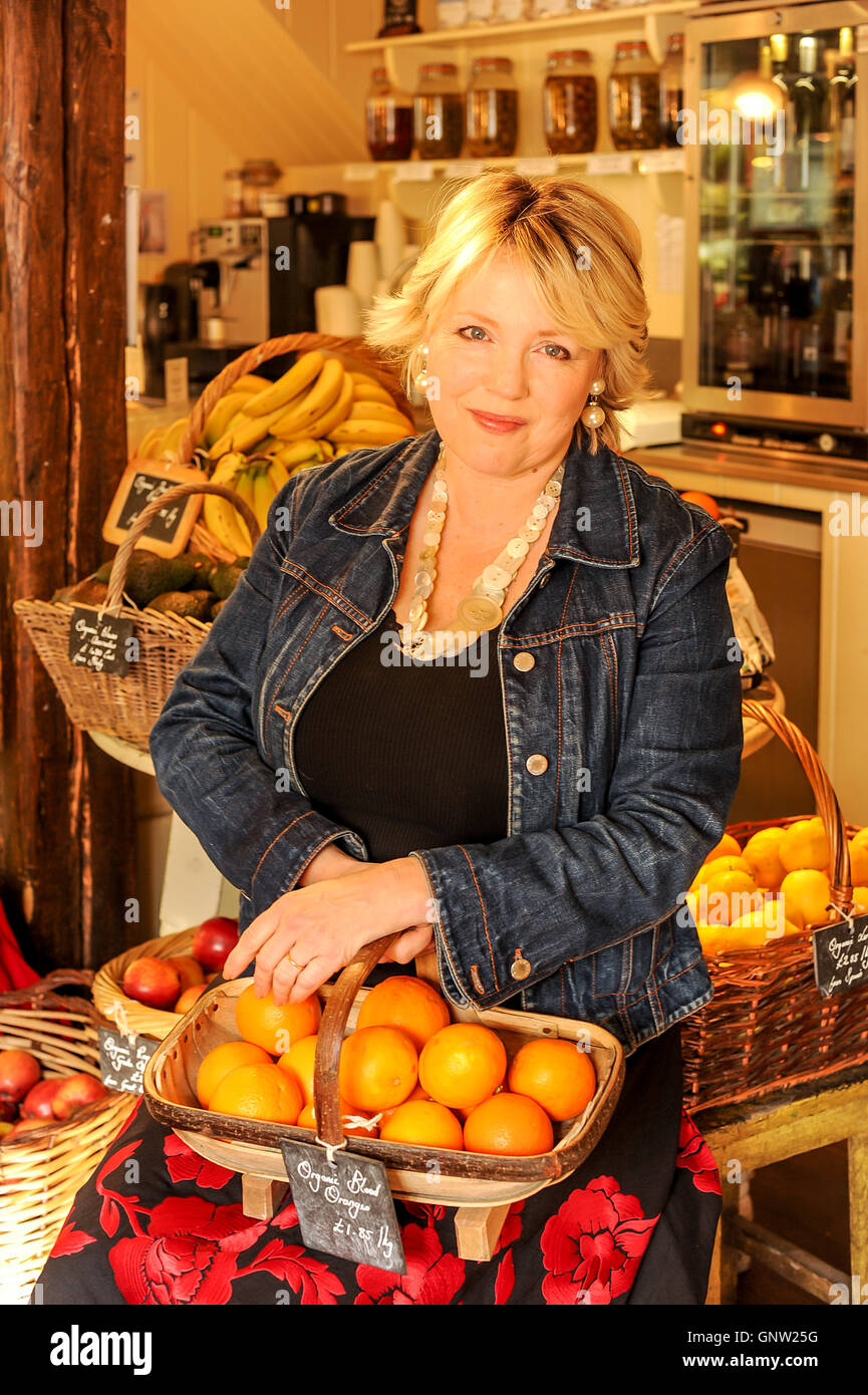 Jo Fairley, at Judge's Bakery, Hastings, East Sussex Stock Photo - Alamy