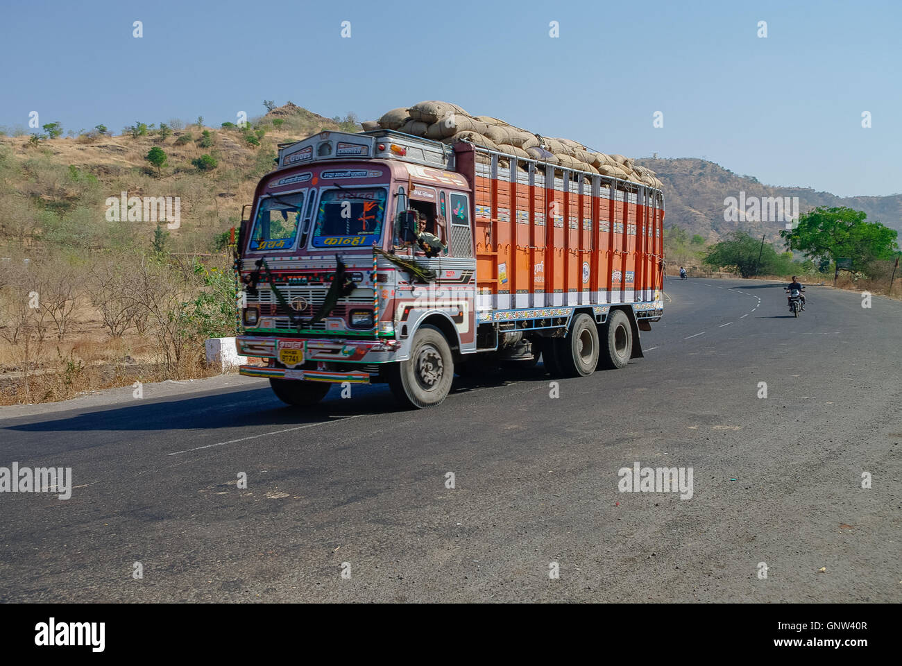 Tata trucks hi-res stock photography and images - Alamy