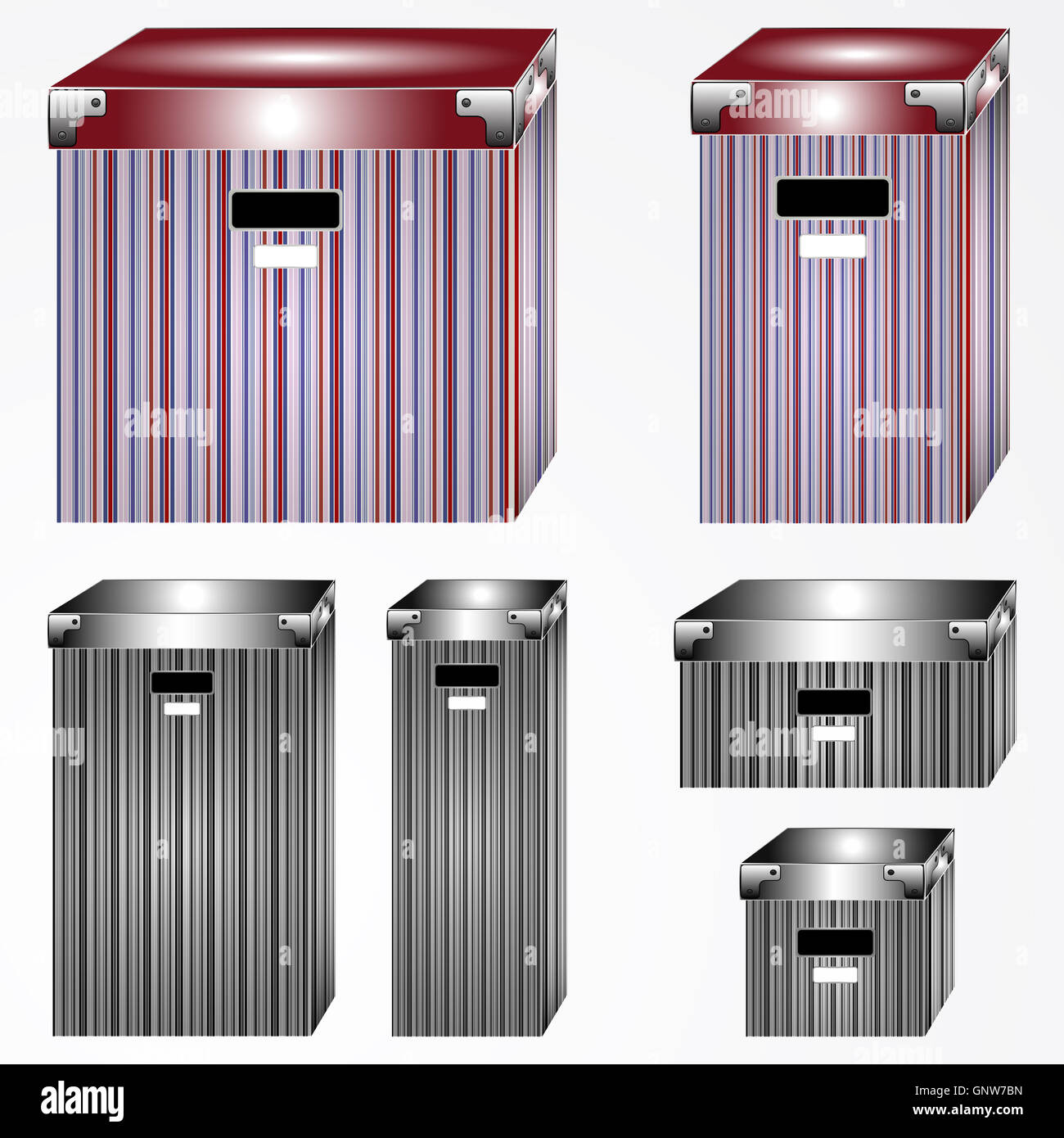 Aluminum boxes hi-res stock photography and images - Alamy