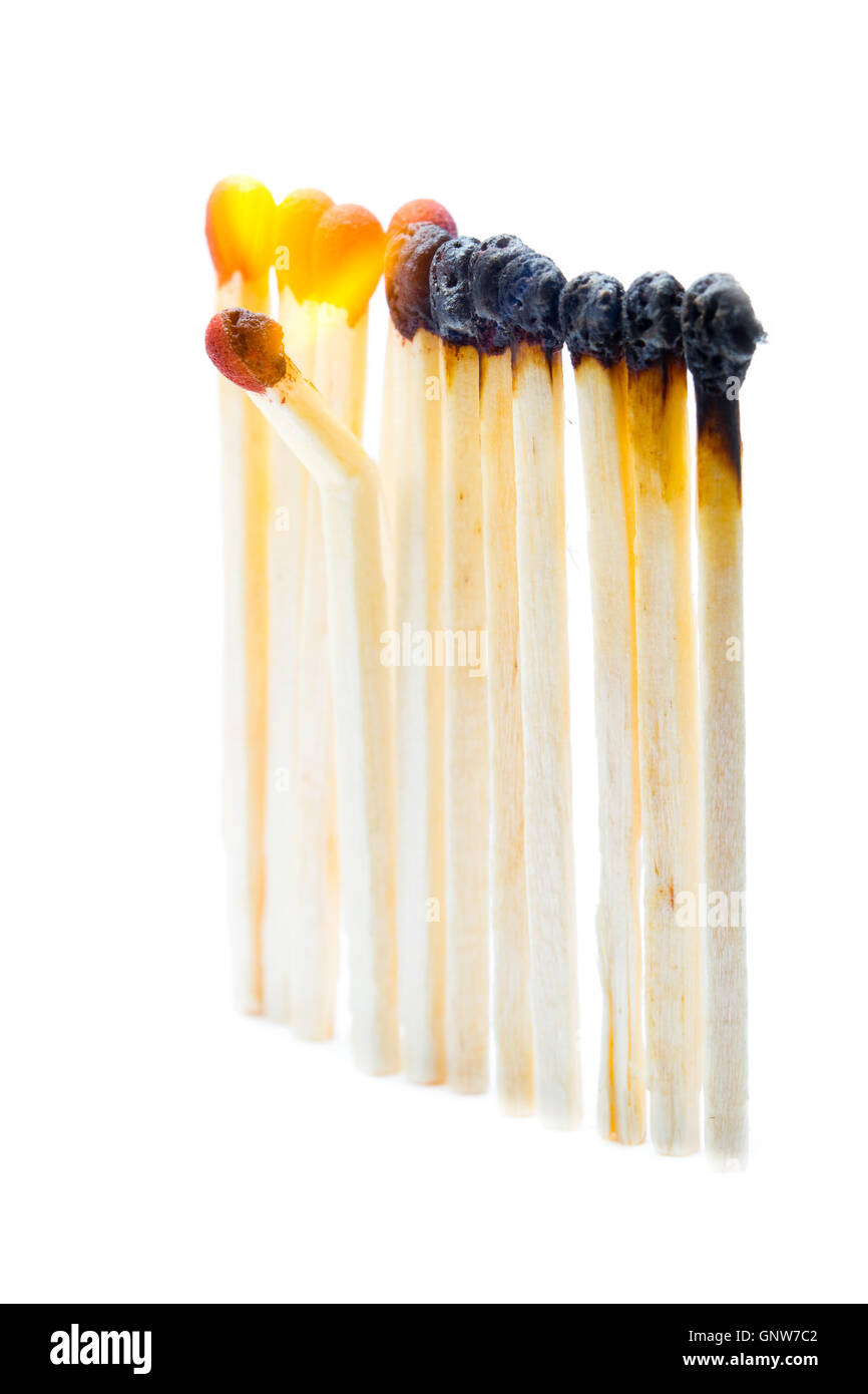 Broken Matchstick High Resolution Stock Photography and Images - Alamy