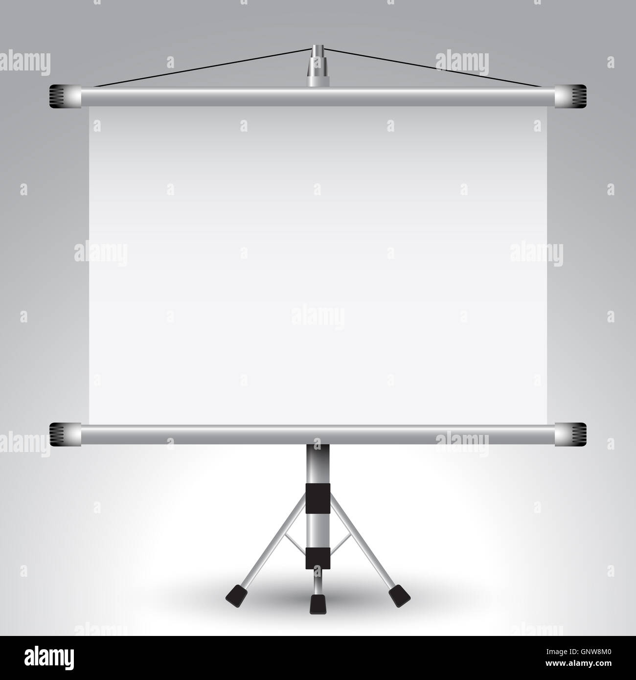 projector roller screen Stock Photo - Alamy