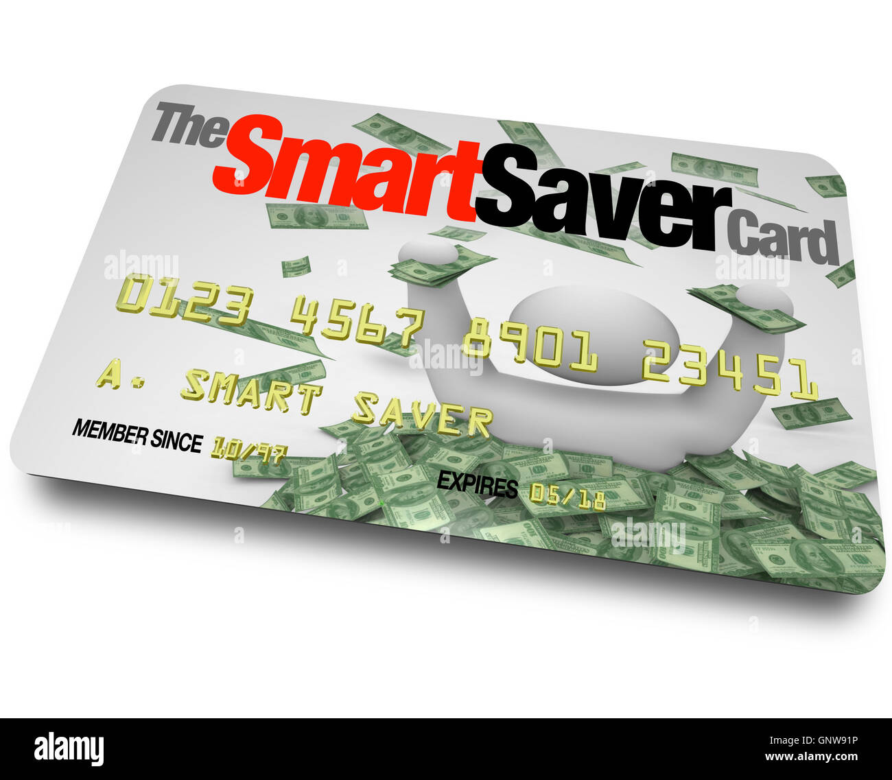 Credit Card - Smart Saver Discount Savings Pass Stock Photo - Alamy