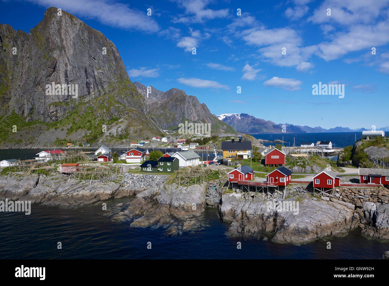 Village of Hamnoy on Lofoten Stock Photo - Alamy