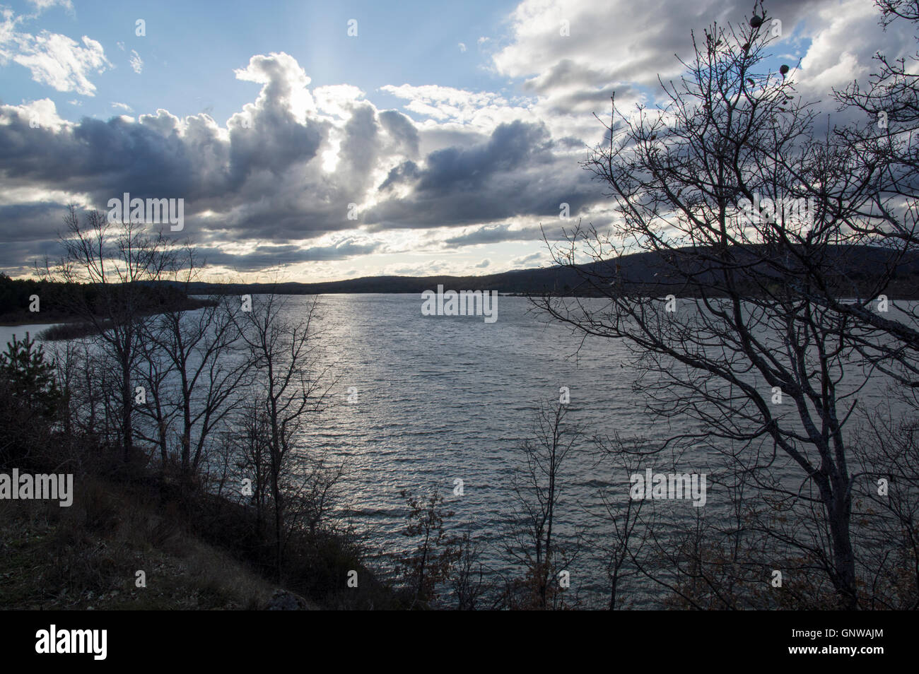 Views of the reservoir Stock Photo - Alamy