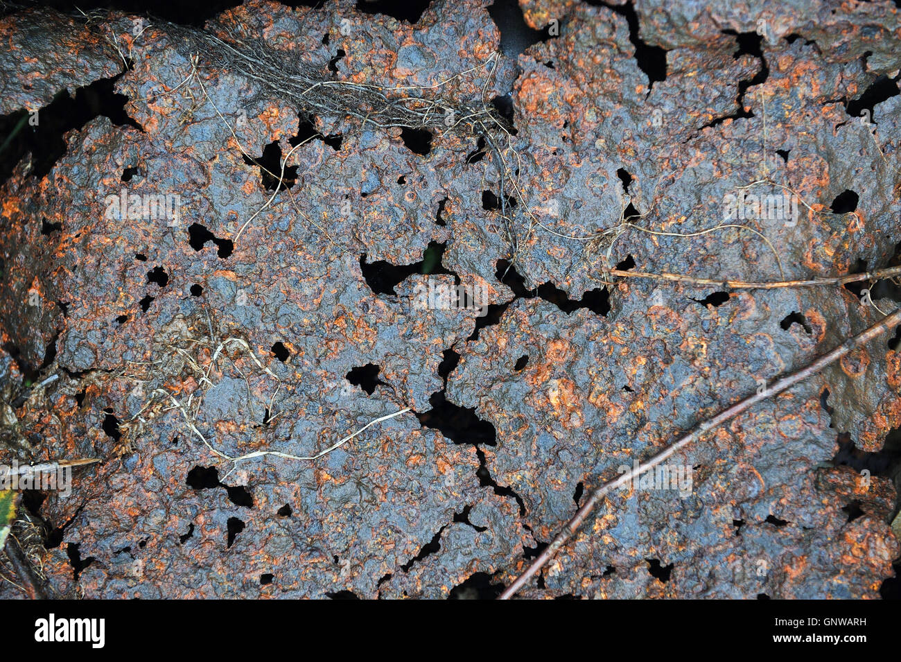 Background image of a piece of rusty iron Stock Photo - Alamy