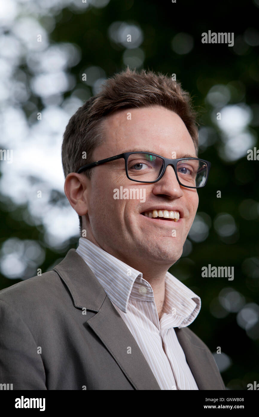Matthew Green, the British journalist and author, at the Edinburgh ...