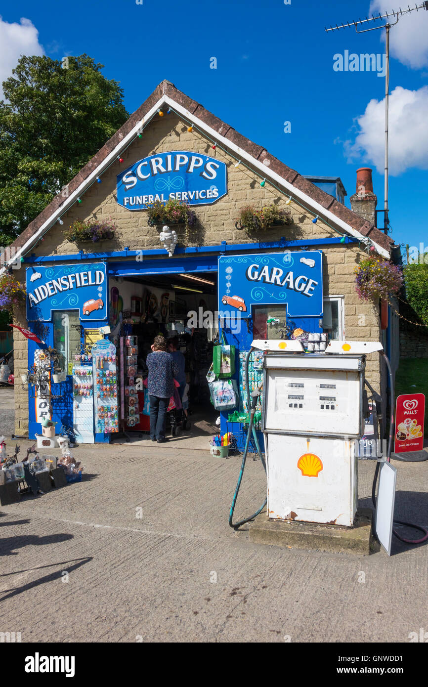 Aidensfield Garage from the TV series Heartbeat in Goathland North ...