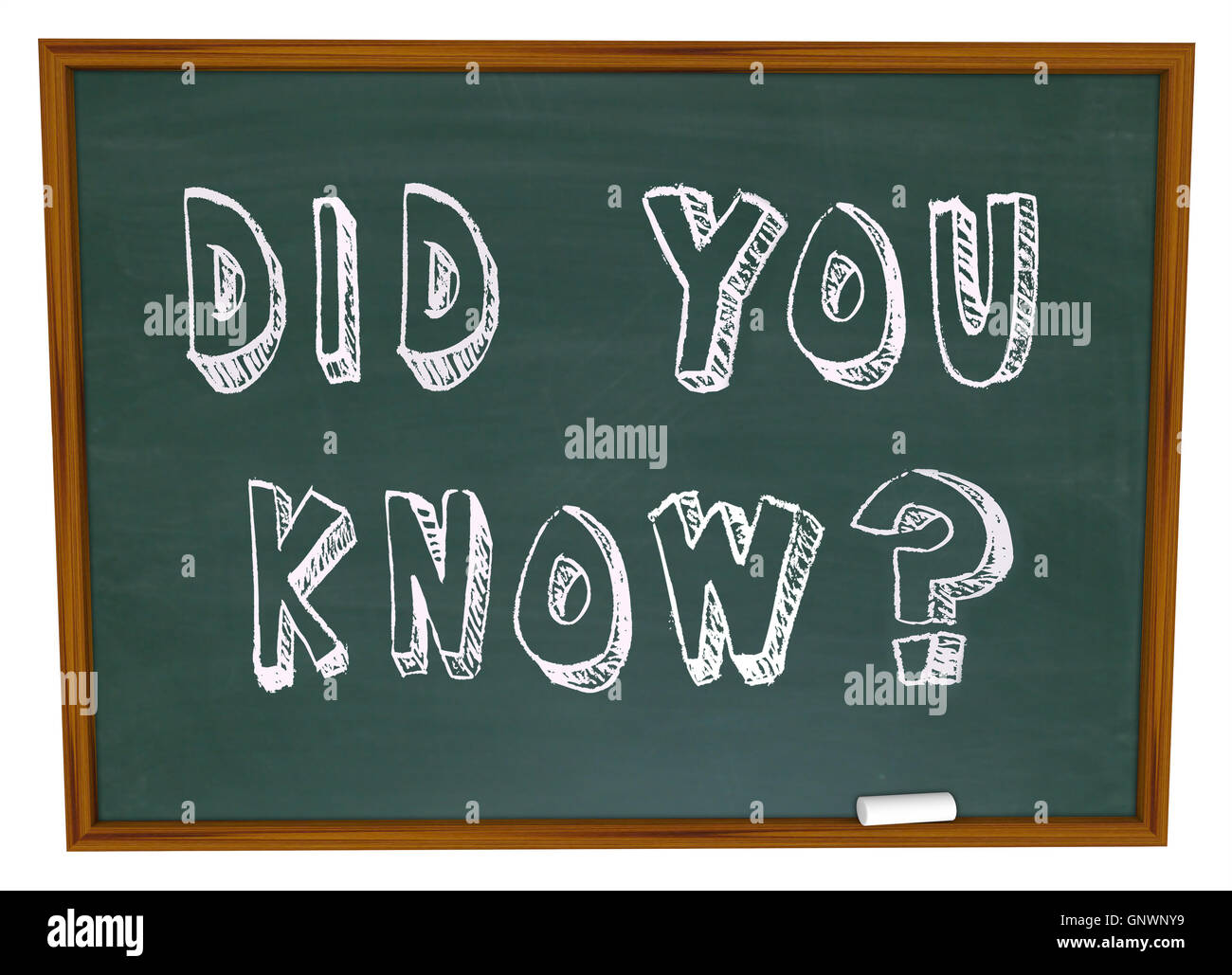 Did You Know Words on Chalkboard Information Knowledge Stock Photo - Alamy Did You Know Words on Chalkboard Information Knowledge Stock Photo - Alamy