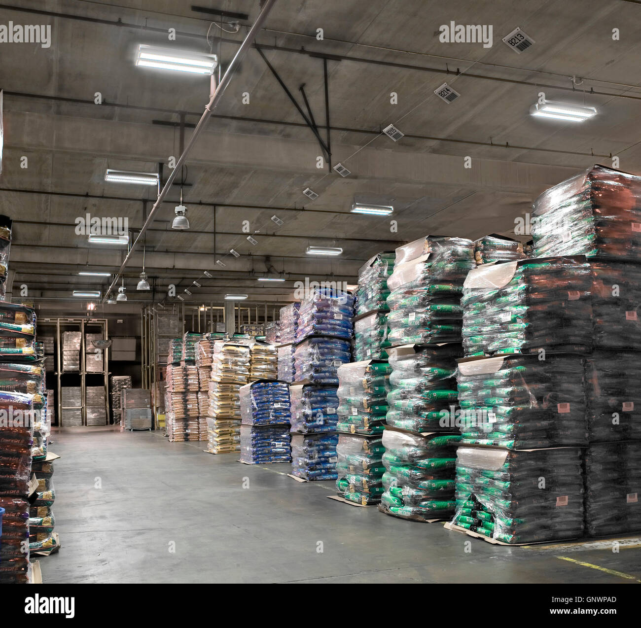 Warehouse Aisle, Philadelphia, USA Stock Photo - Alamy