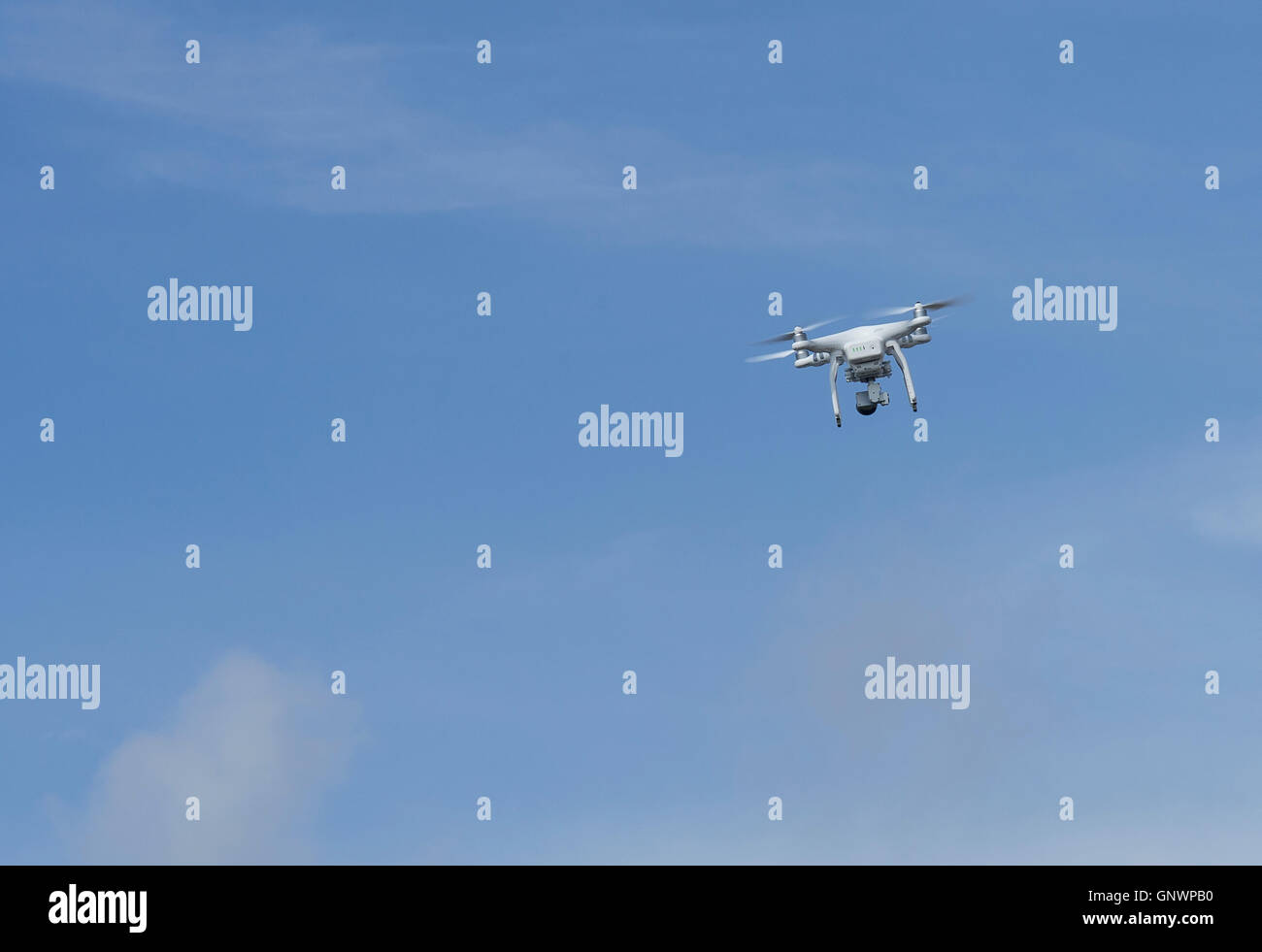 Unmanned drone in flight hi-res stock photography and images - Alamy