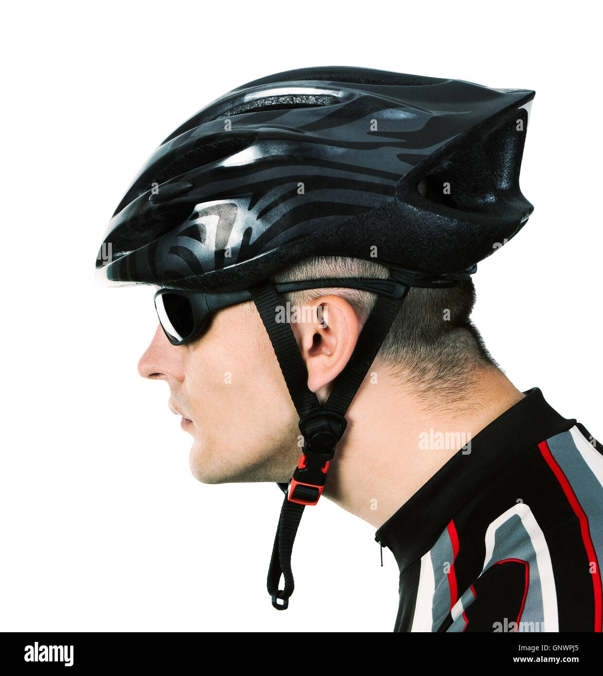 Isolated cyclist hi-res stock photography and images - Alamy