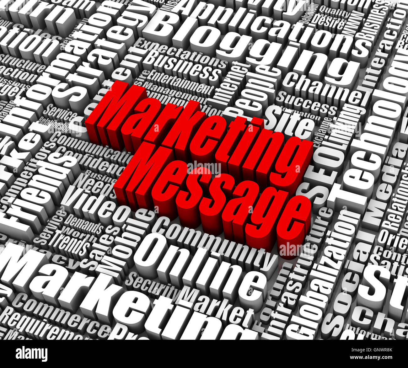 Marketing message hi-res stock photography and images - Alamy