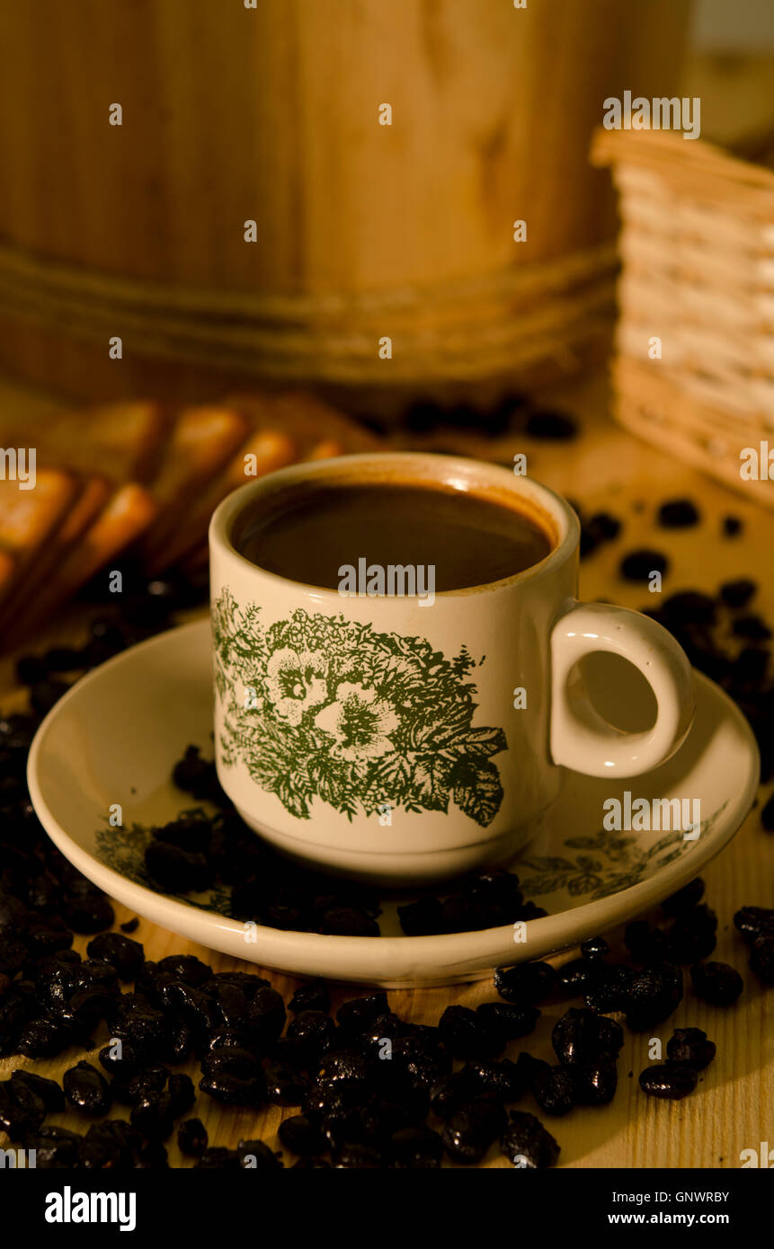 traditional chinese nan yang style coffee Stock Photo - Alamy
