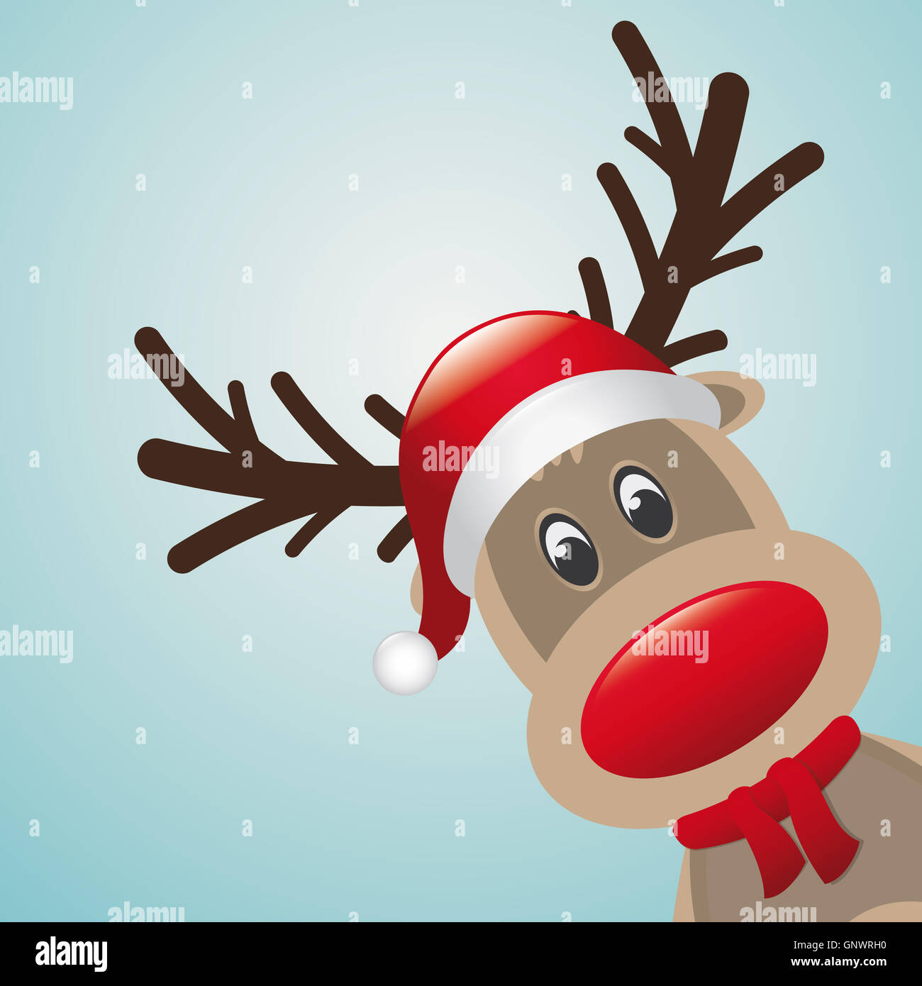 White cap red nose hi-res stock photography and images - Alamy