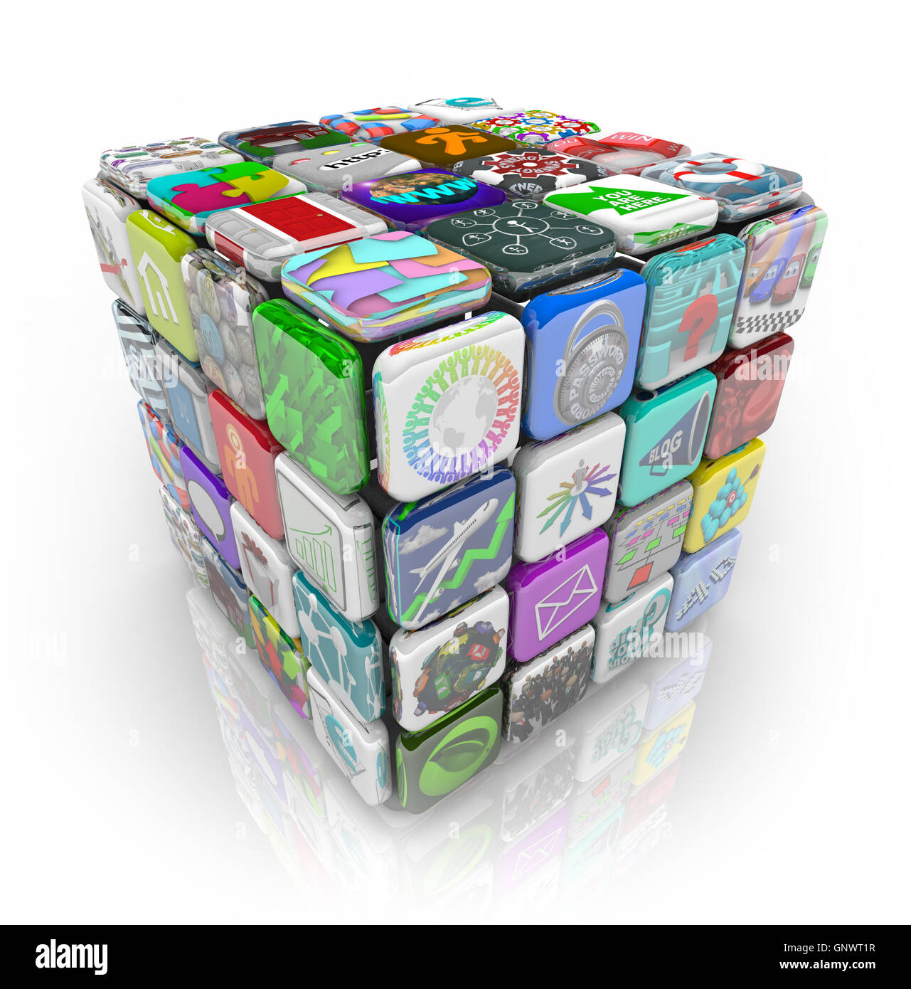 Cube box hi-res stock photography and images - Alamy