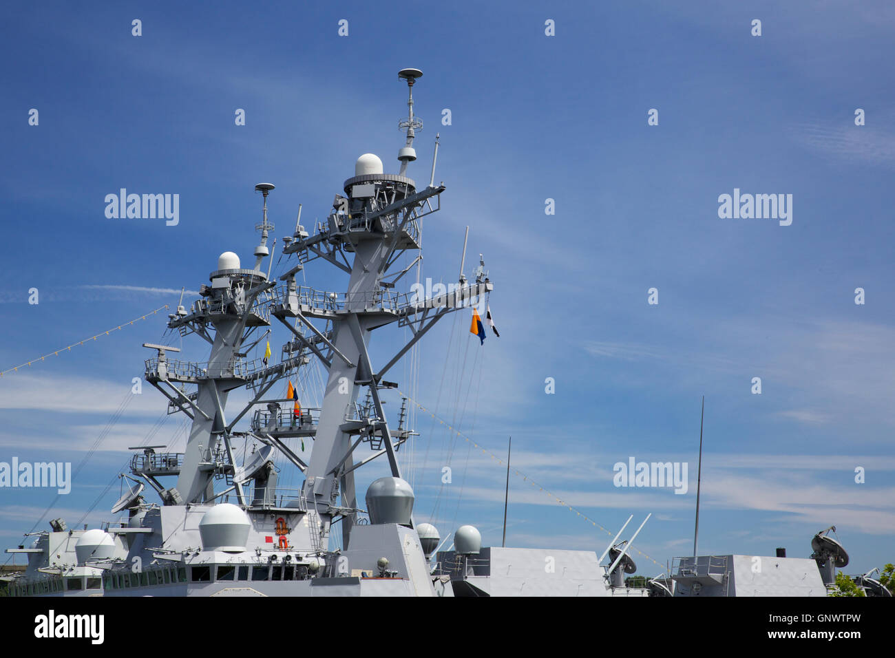 Navy Cutter Upper deck Forward Stock Photo - Alamy