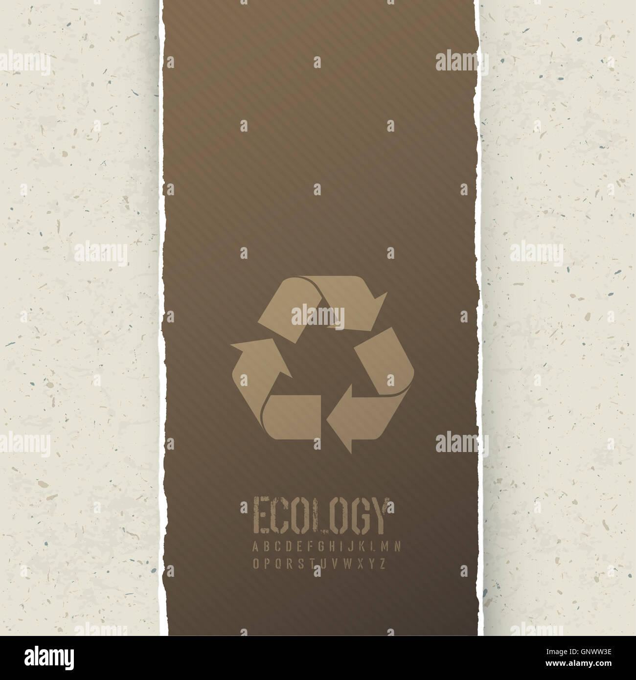 Ecology themed abstract background. Vector concept illustration Stock ...