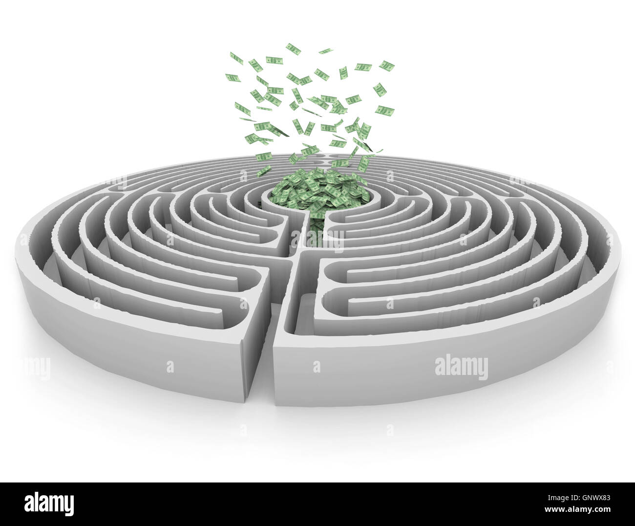 Money labyrinth hi-res stock photography and images - Alamy