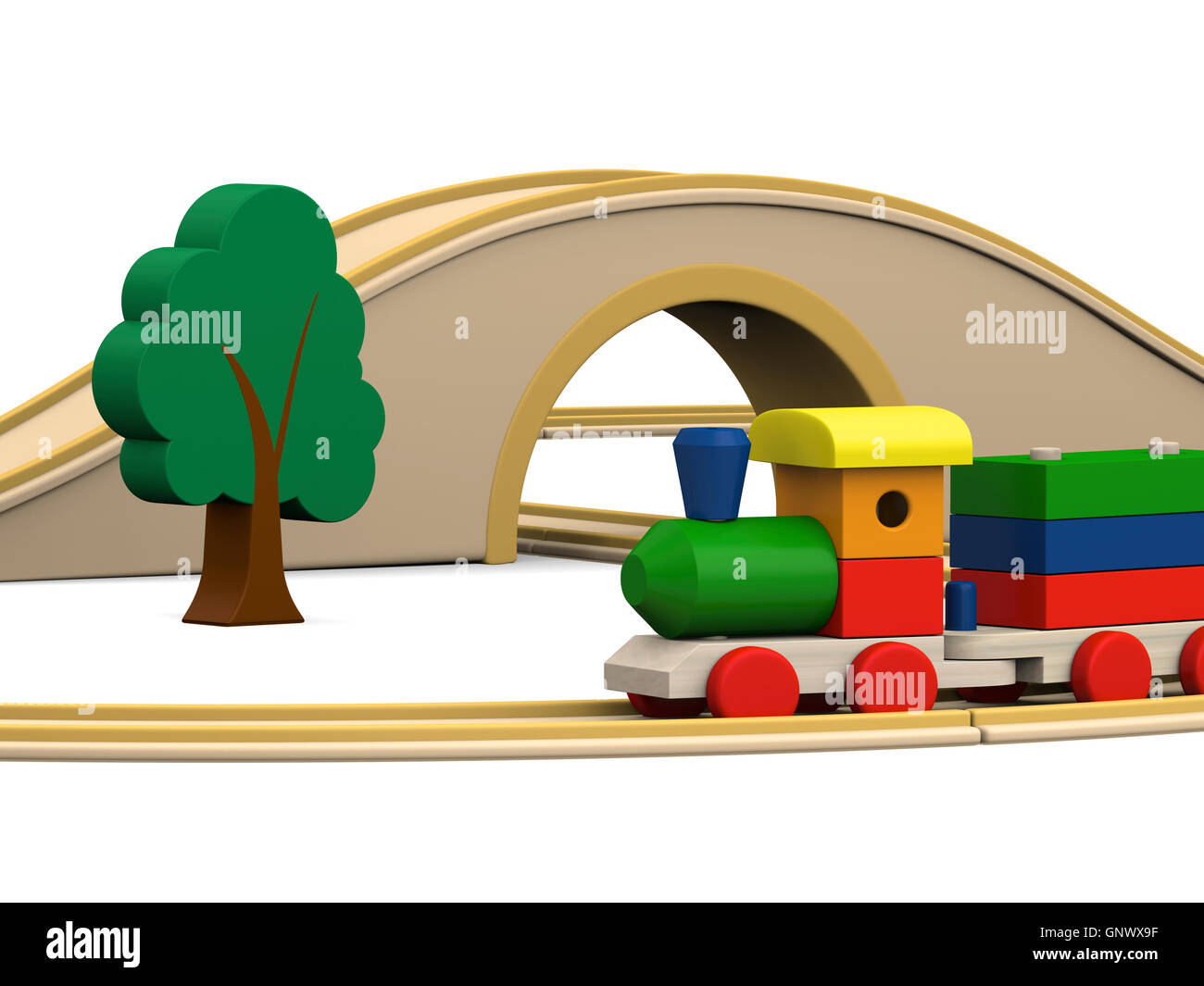 Childhood toy train hi-res stock photography and images - Alamy