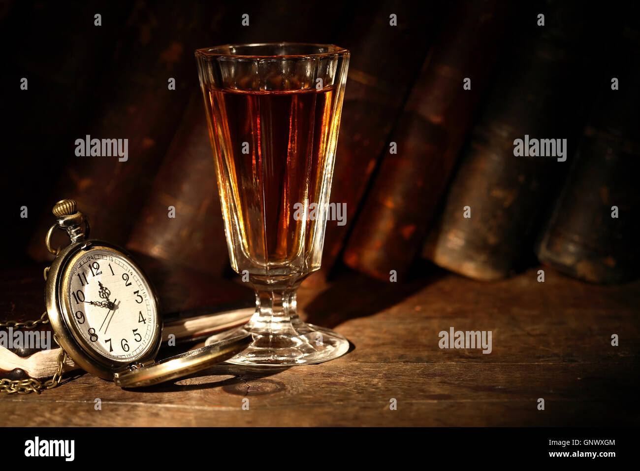 Some Drink For Good Night Stock Photo - Alamy