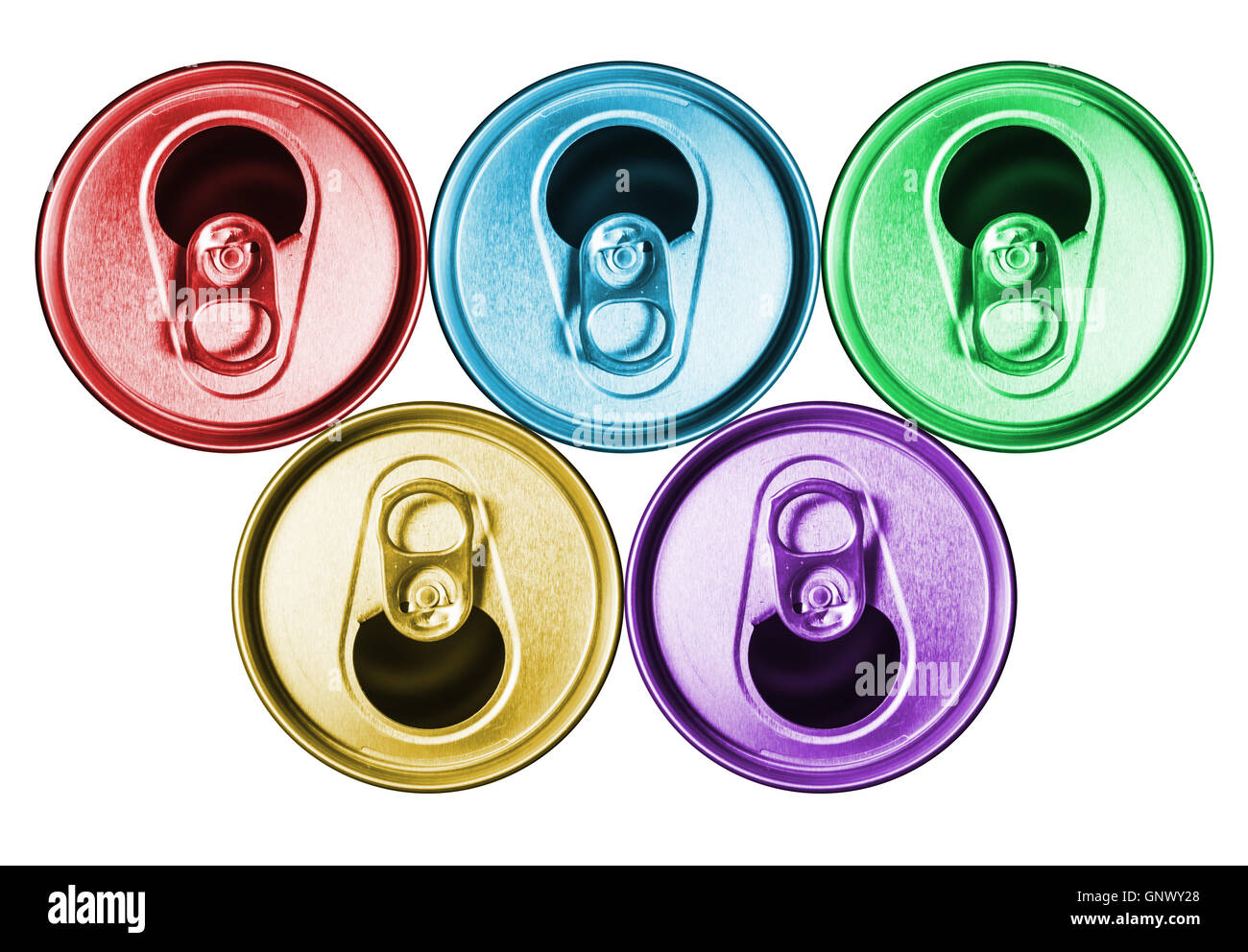 metal beer cans Stock Photo - Alamy