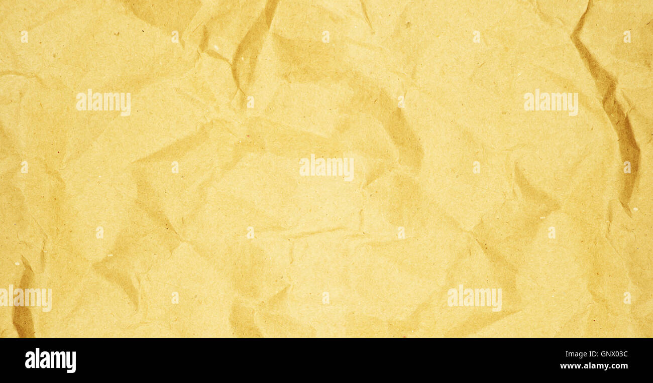 Old Crumpled Paper Stock Photo - Alamy