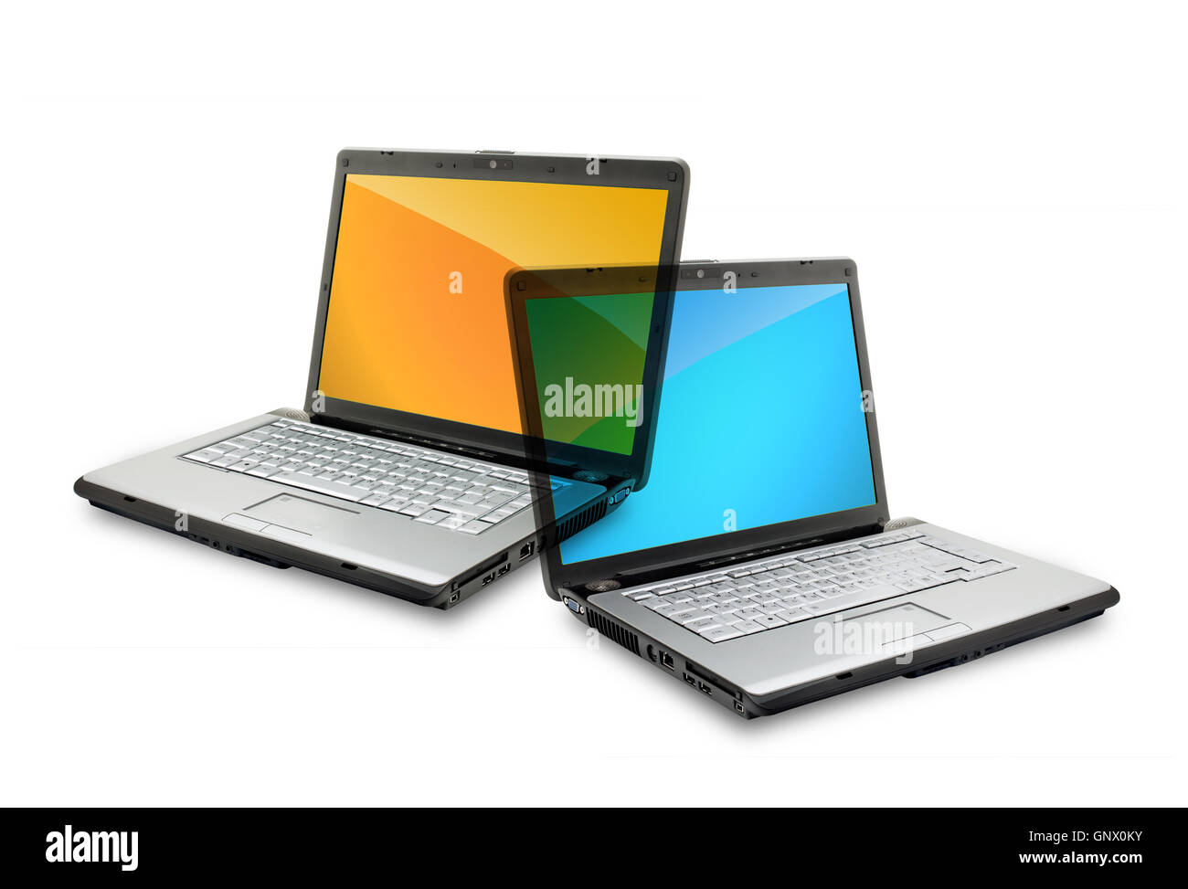 Laptop screen transparent background Cut Out Stock Images & Pictures ...