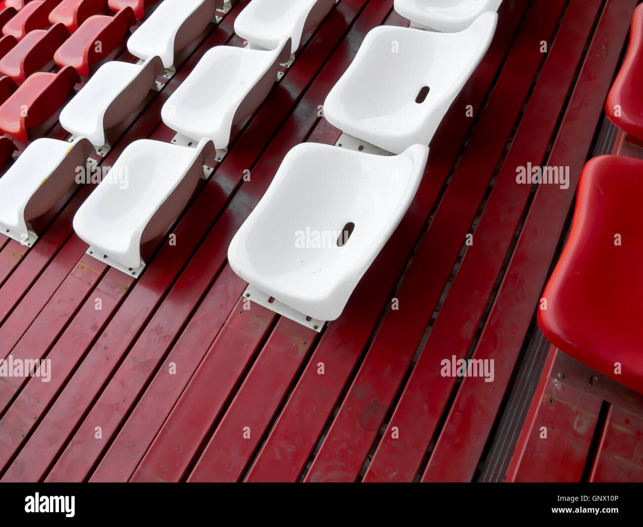 seat in football field Stock Photo - Alamy